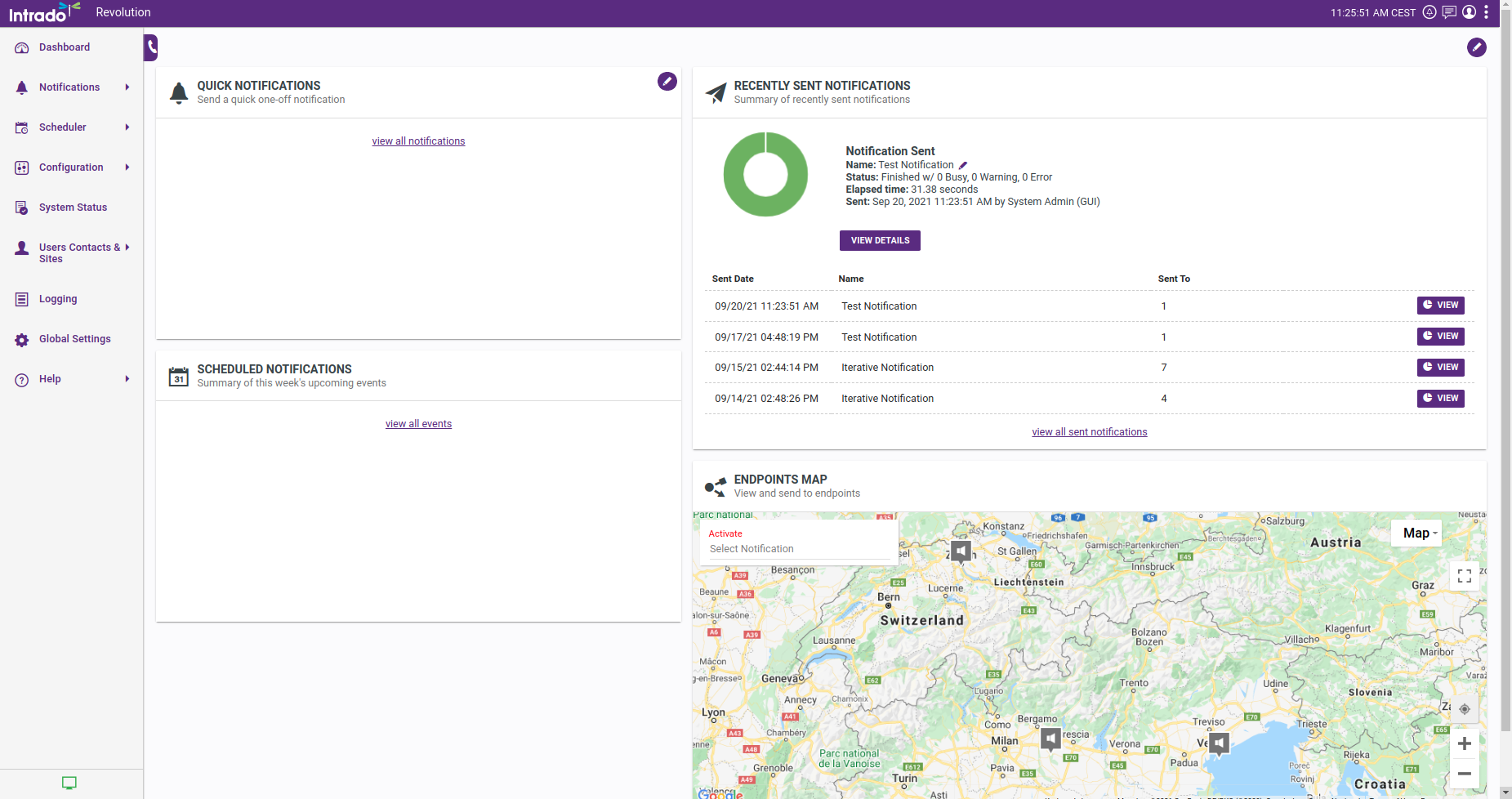 IP Audio Client user manual - Standard mode