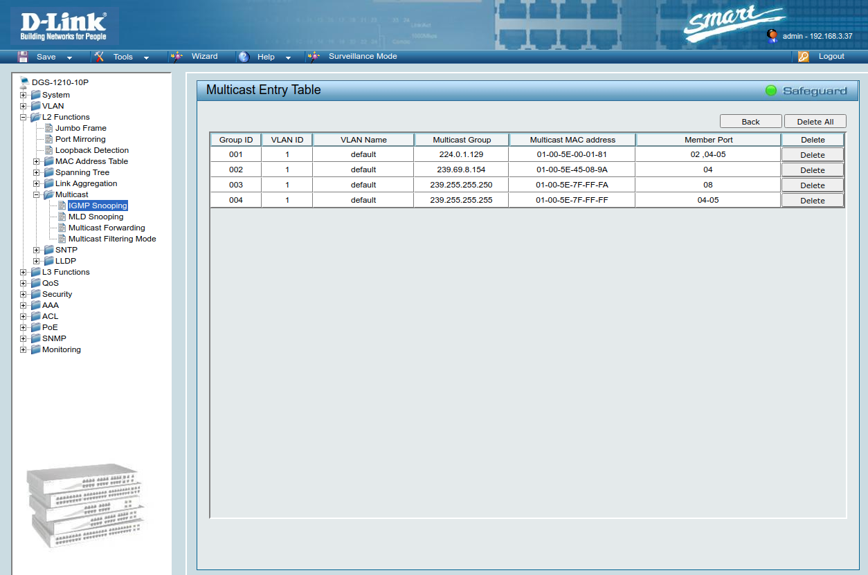 Network Switch Setup for AES67 & Dante