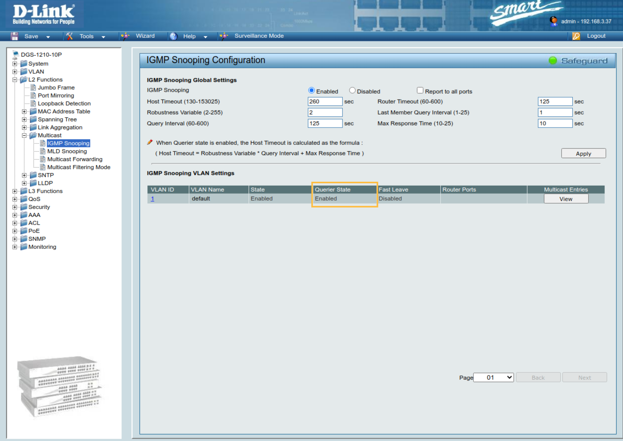 Network Switch Setup for AES67 & Dante