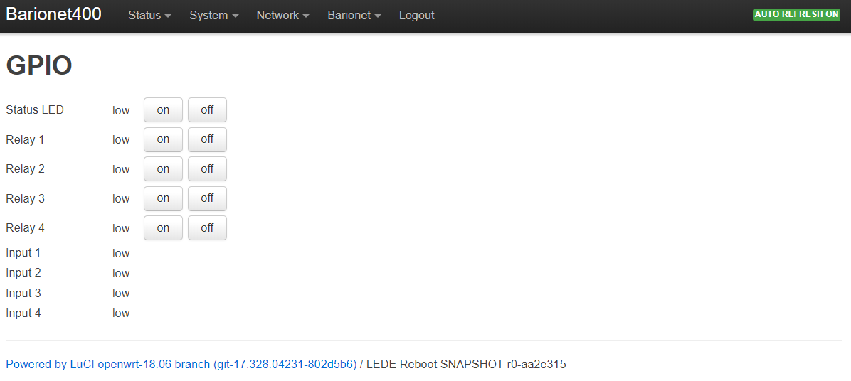 Barionet 400 - Quick Install Guide