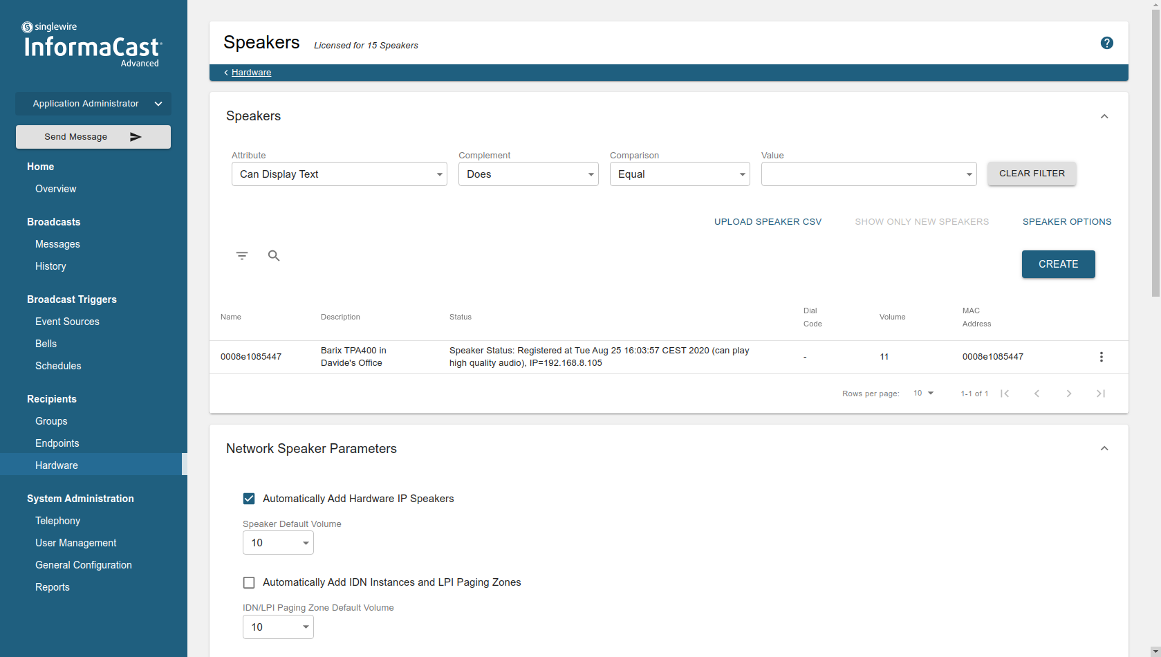 How to trigger InformaCast notifications on the IP Former using a ...